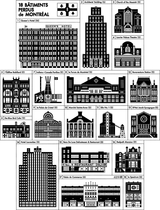 15 Lost Buildings : r/montreal